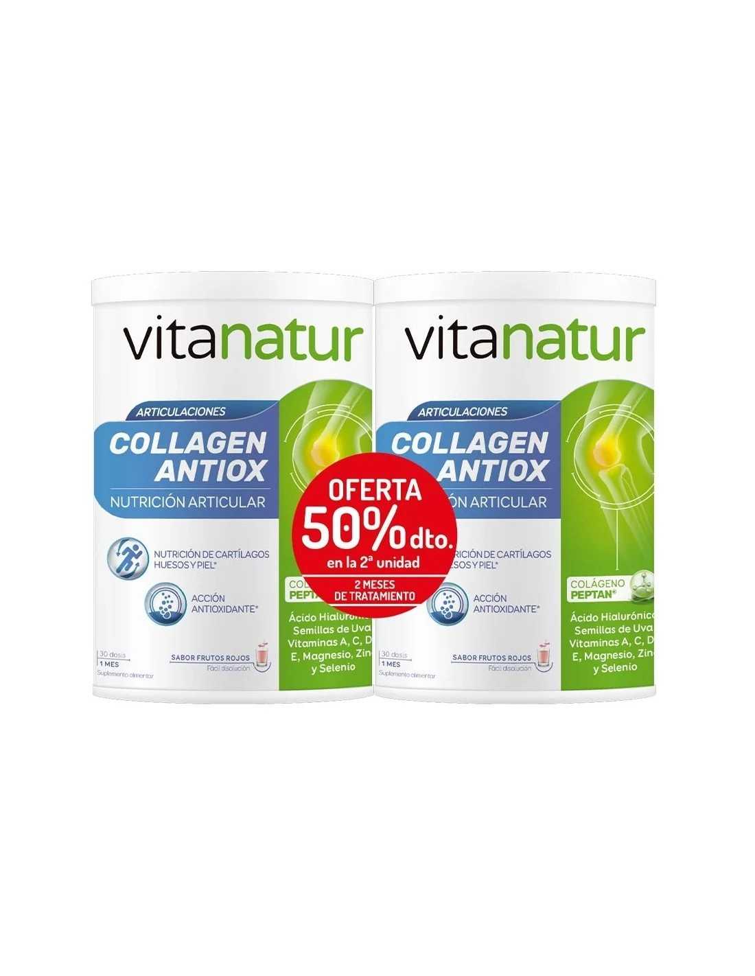 VITANATUR COLLAGEN ANTIOX 360G PACK AHORRO | FARMAESTETICA MARIMON SL